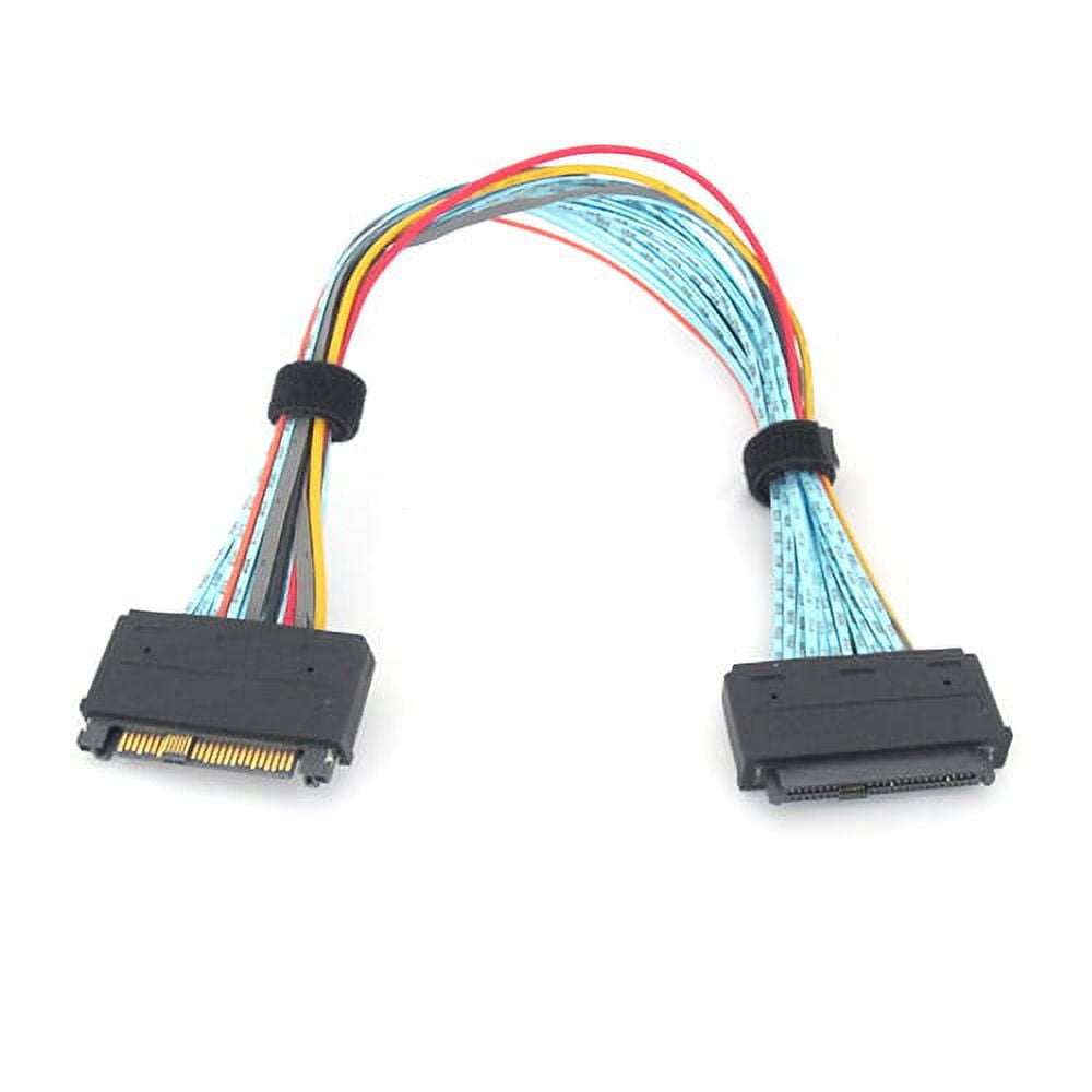 ‌SFF-8639 68 Pin U.2 Cable Extension Cable - 20 Inch - Walmart.com