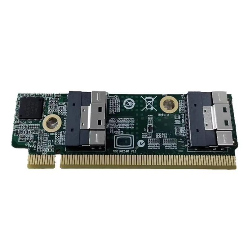 SFF-8654 Extension Card to PCIe X16 Converters Supports SFF-8654 to ...