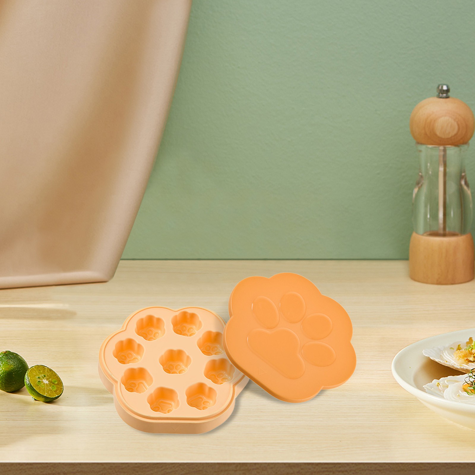 SFHJHASH Kitchen ice grid Creative Bear Ice Box Home Ice Cube Box DIY ...