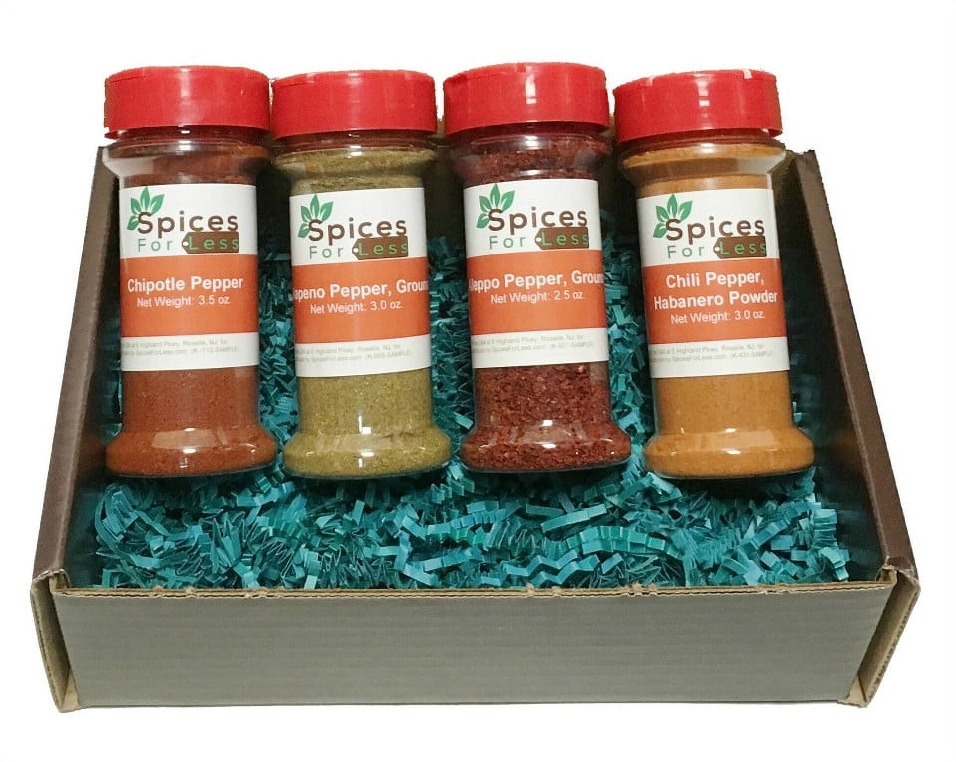 SFL Hot & Spicy Lover's Variety Gift Set (4 Bottles) - Habanero ...