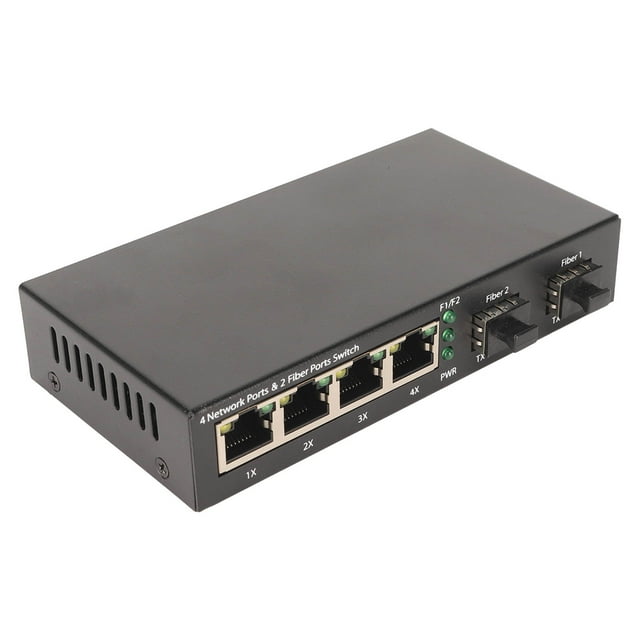 SFP Fiber Switch 6 Ports 10 100 1000M Self Adaptive LED Indicator ... SFP Fiber Switch 6 Ports 10 100 1000M Self Adaptive LED Indicator ...