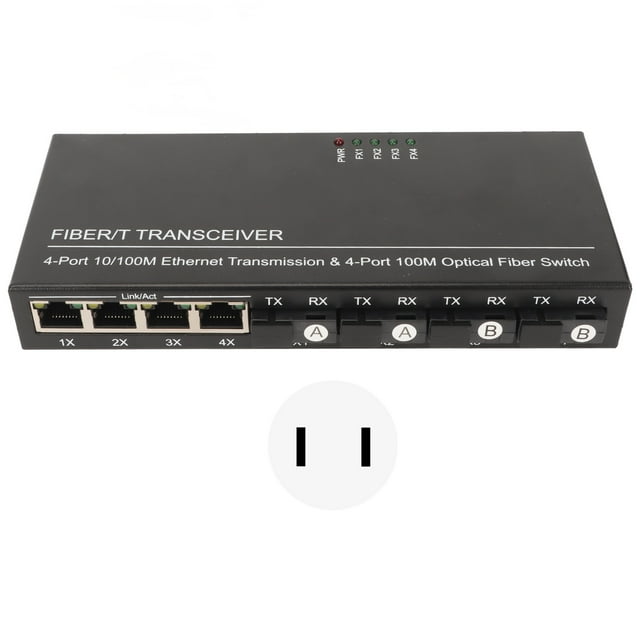SFP Fiber Switch 8 Ports 10 100M Self Adaptive LED Indicator Plug and ... SFP Fiber Switch 8 Ports 10 100M Self Adaptive LED Indicator Plug and ...