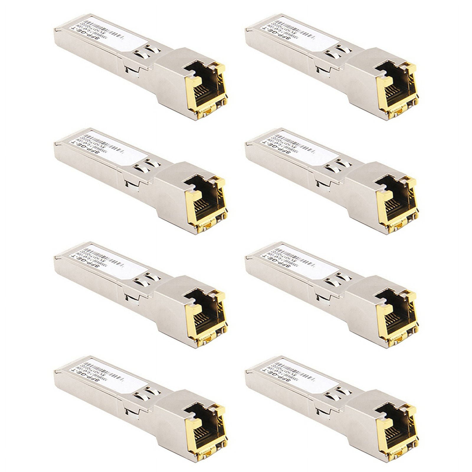 SFP Module RJ45 Switch Gbic 10/100/1000 Connector SFP Copper RJ45 SFP Module Gigabit Ethernet ...