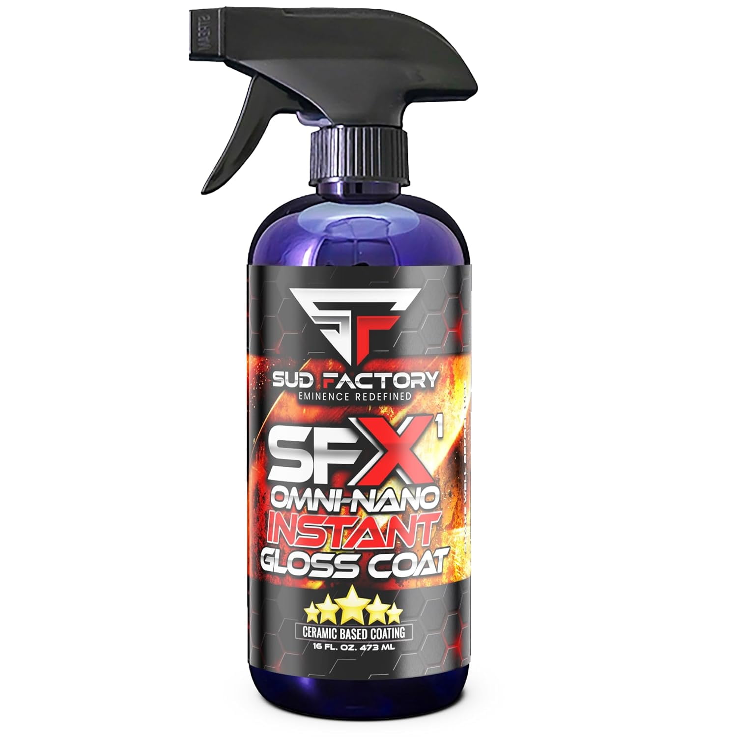 SFX1 Glossy Instant SiO2 Ceramic Coating Hydrophobic Spray for Long ...