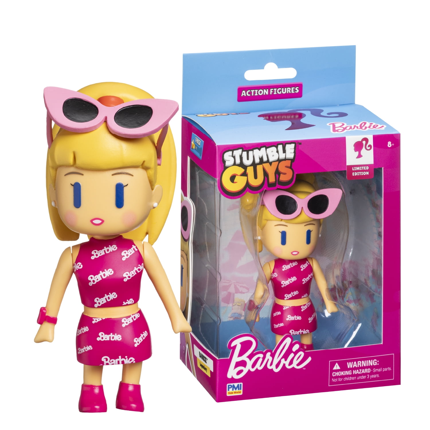 Stumble Guys X Barbie Action Figures - 1 Pack Window Box, 5 Styles to ...