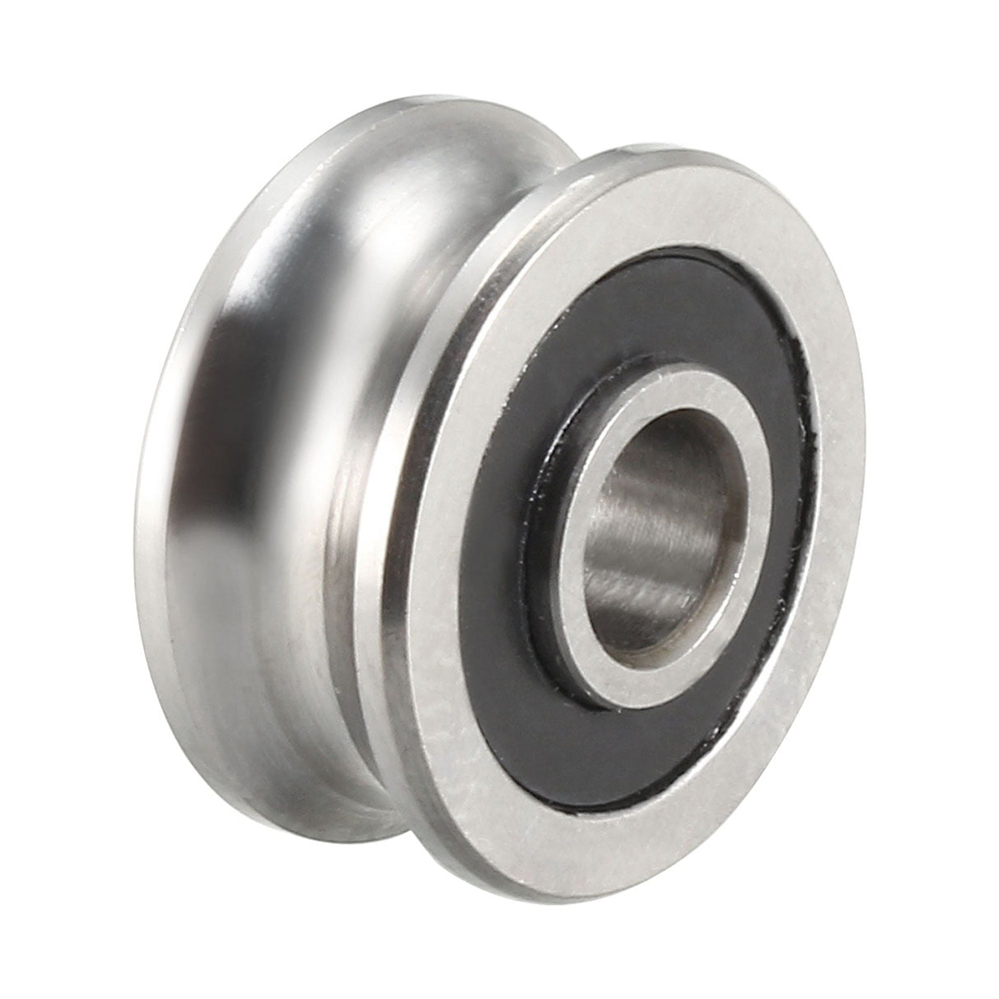 SG10 U-Groove Track Guide Bearing 4x13x6mm Pulley Wheel Textile ...