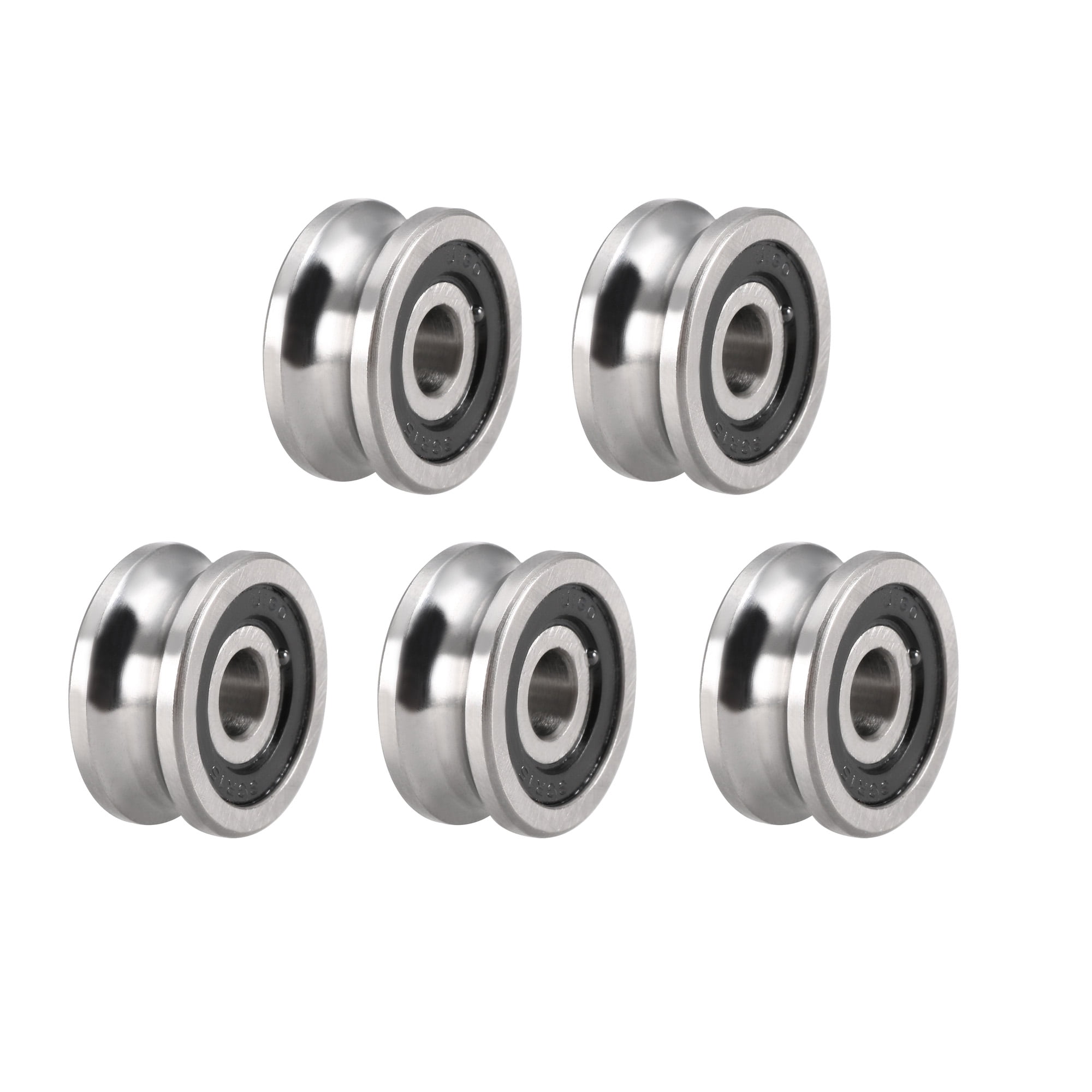 SG15 5mmx17mmx8mm Double Sealed (GCr15) Chrome Steel Deep Groove Ball ...