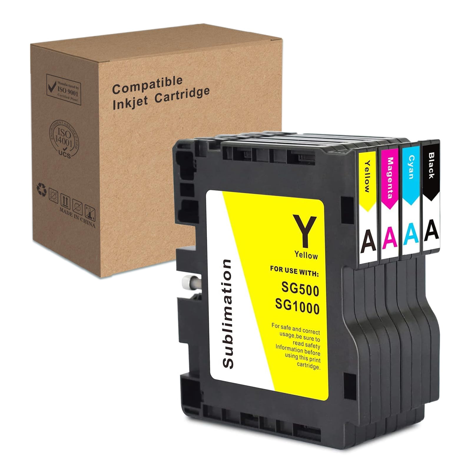 SG500 SG1000 Sublimation Ink Cartridge Compatible for Sawgrass Virtuoso ...