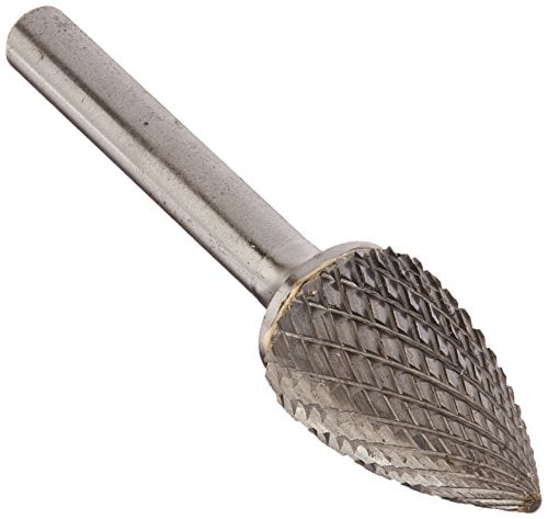 SG6 5/8" X 1" Tree Pointed End Carbide Burr 1/4 Shank, DULSG6 - Walmart.com