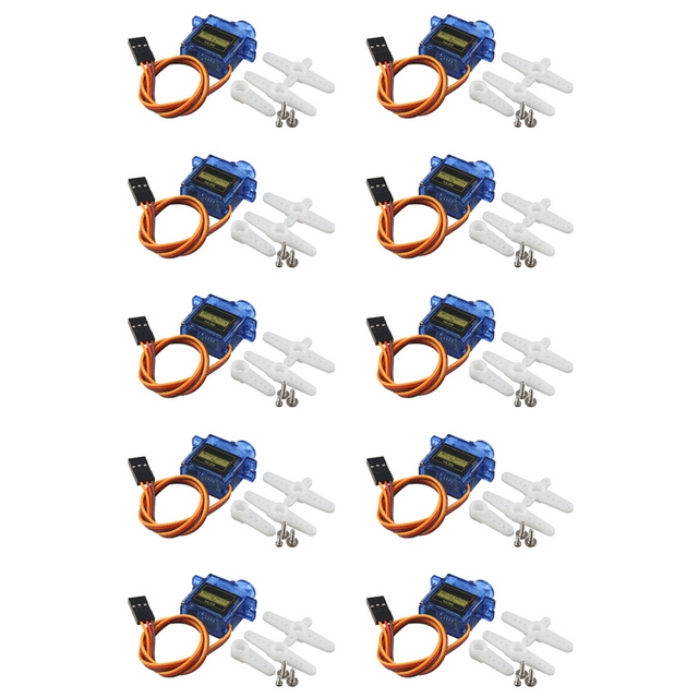 SG90 Mini Gear Mini Servo 9G 1.6KG Mini for RC 250 450 Airplane ...