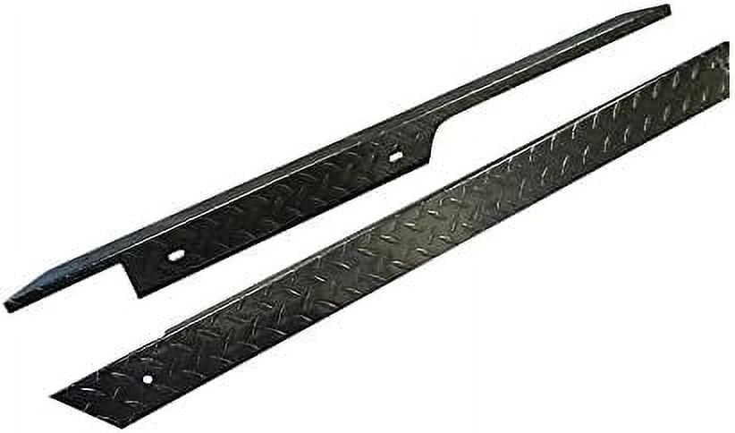 SGC Black Aluminum Diamond Plate Rocker Panel for EZGO TXT Golf Cart ...