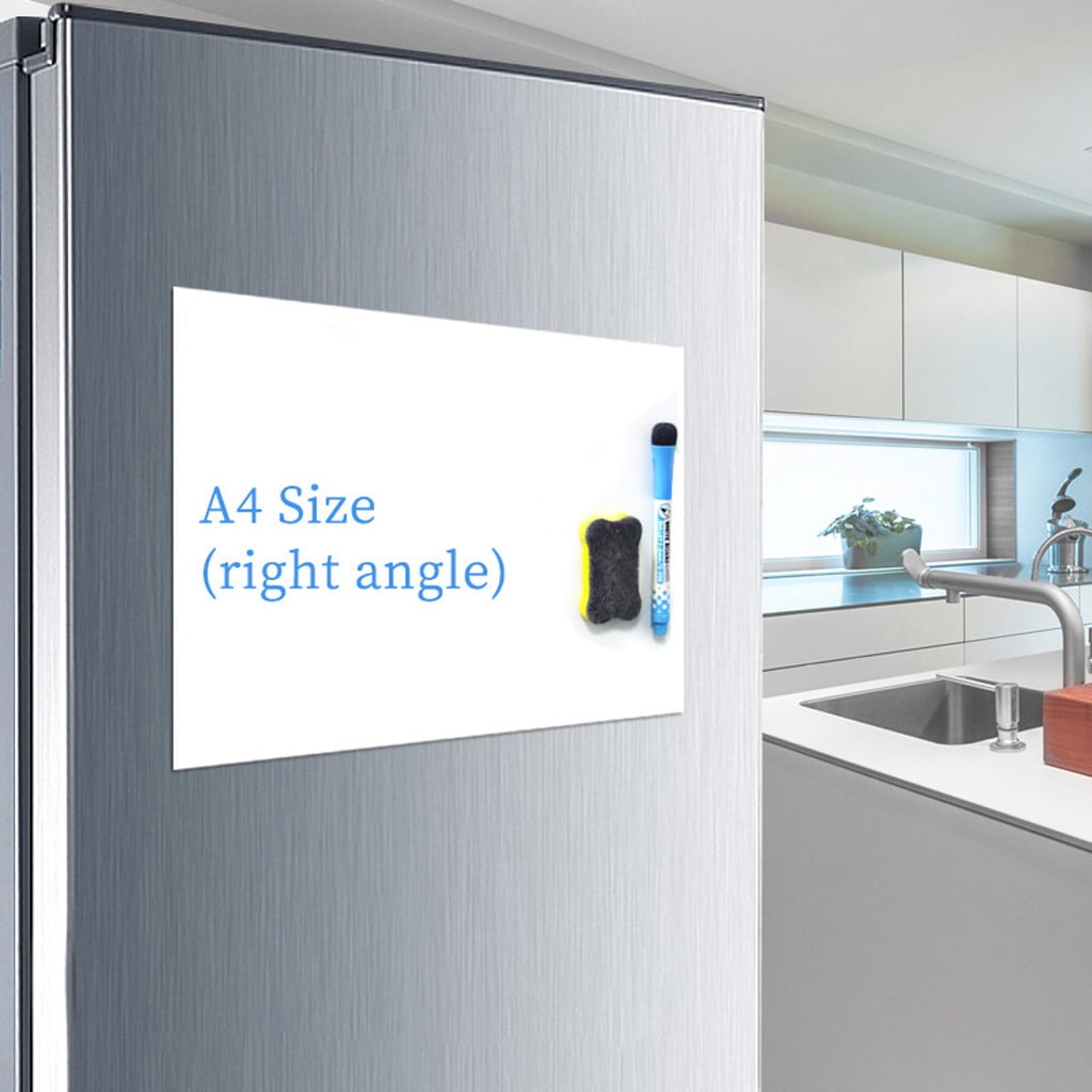 A3 Reminder Fridge Magnetic Whiteboard Family Message Board Office Memo ...