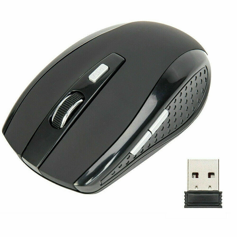 SGElectronix 2.4GHz Wireless Optical Mouse Mice & USB Receiver For PC ...