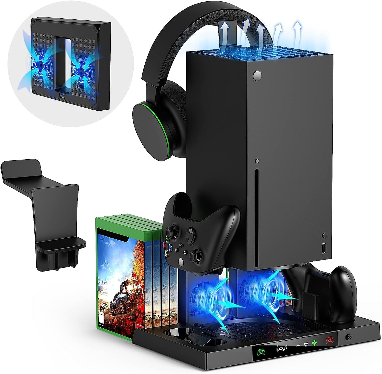 SGElectronix Upgraded Vertical Cooling Stand for Xbox Series X with ...