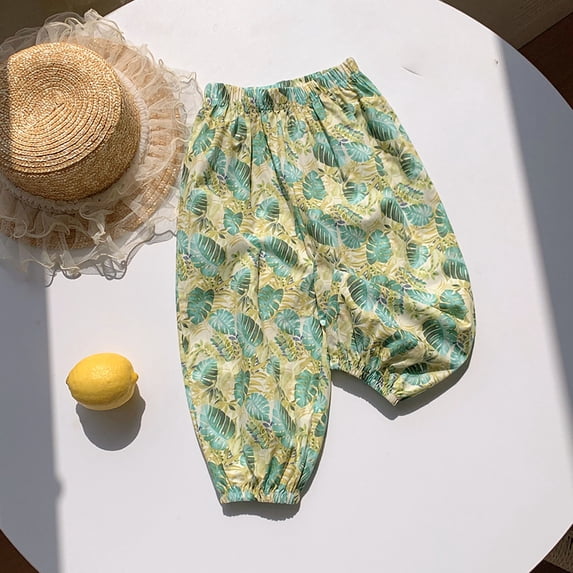 SGFCWSX Kids Jogger Pants Elastic Waist Elastic Cuffs Print Loose Fit ...