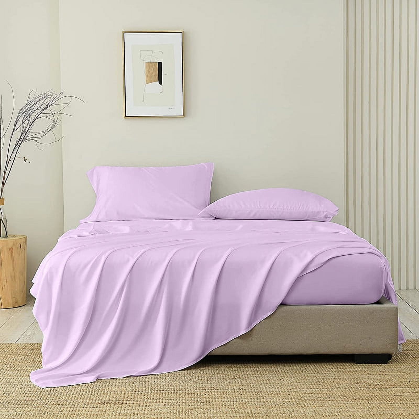 SGI Bedding 1000 TC Egyptian Cotton Bed Sheet Set - Queen Size Sheets ...