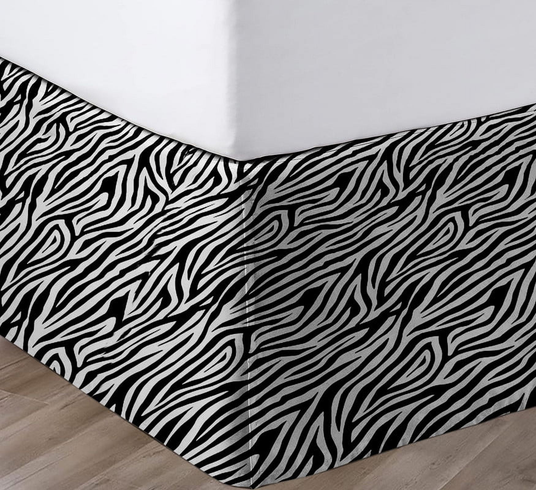 SGI Bedding 21 Inch Pleated Bed Skirt | Microfiber Bed Skirt | Fade ...