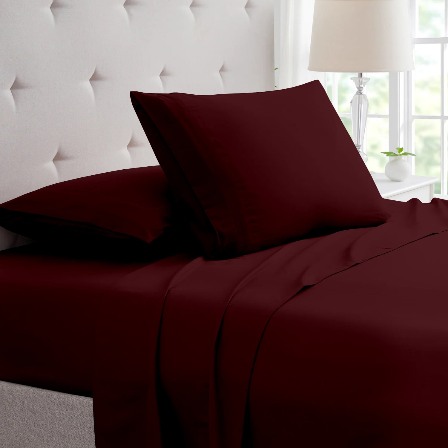 SGI Bedding 600 TC Egyptian Cotton Bed Sheet Set - Twin Size Sheets 600 ...