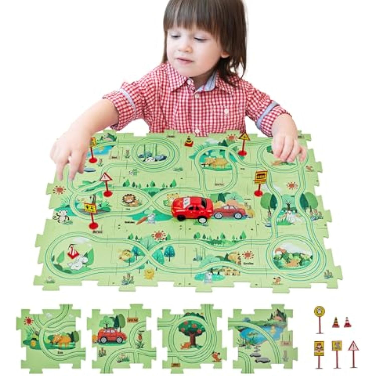 SGILE Jumbo Floor Puzzle, Kids Brain Teaser Maze, Early Learning Toys ...