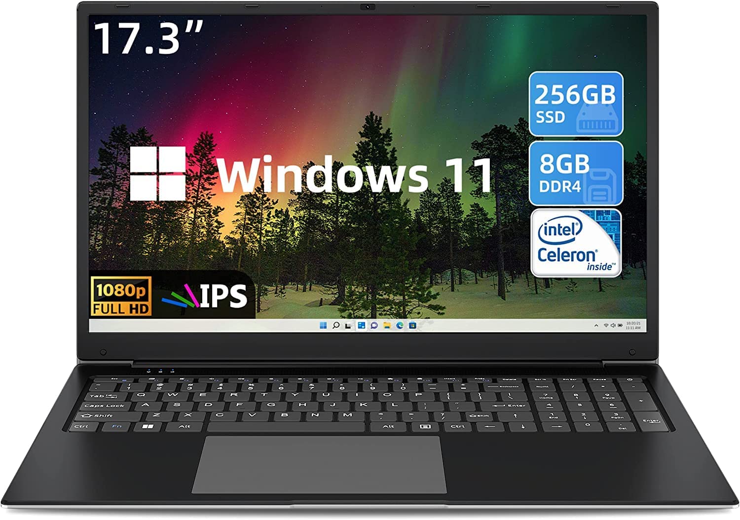 OUVIS Mini PC Windows 11, Mini Desktop Computer Intel Celeron J4125 8GB ...