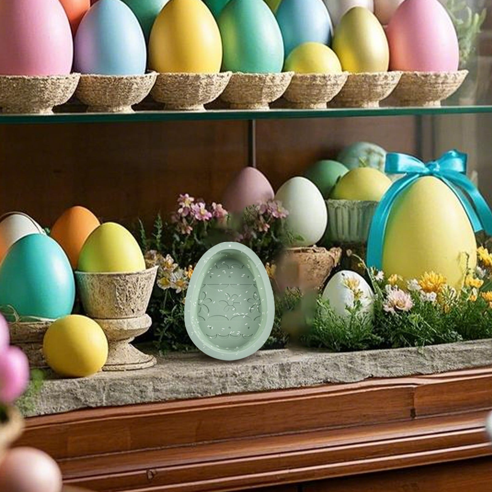 SGJHEQ Easter Egg Bunny Cake Silicone DIY Baking Tools For Home Use ...