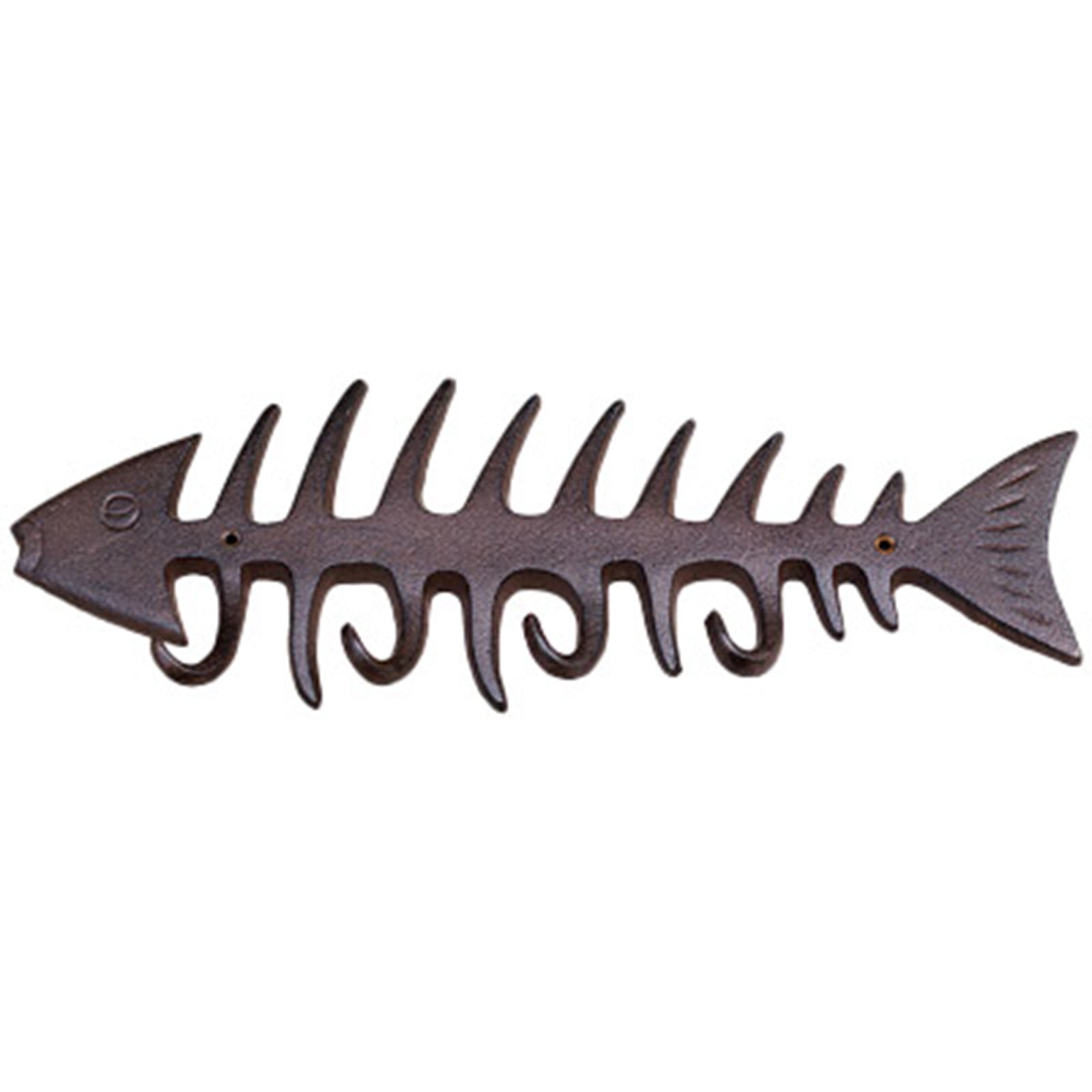 SGJHEQ Fishbone Molding Hook Wall Hook Garden Patio Outdoor Decoration ...