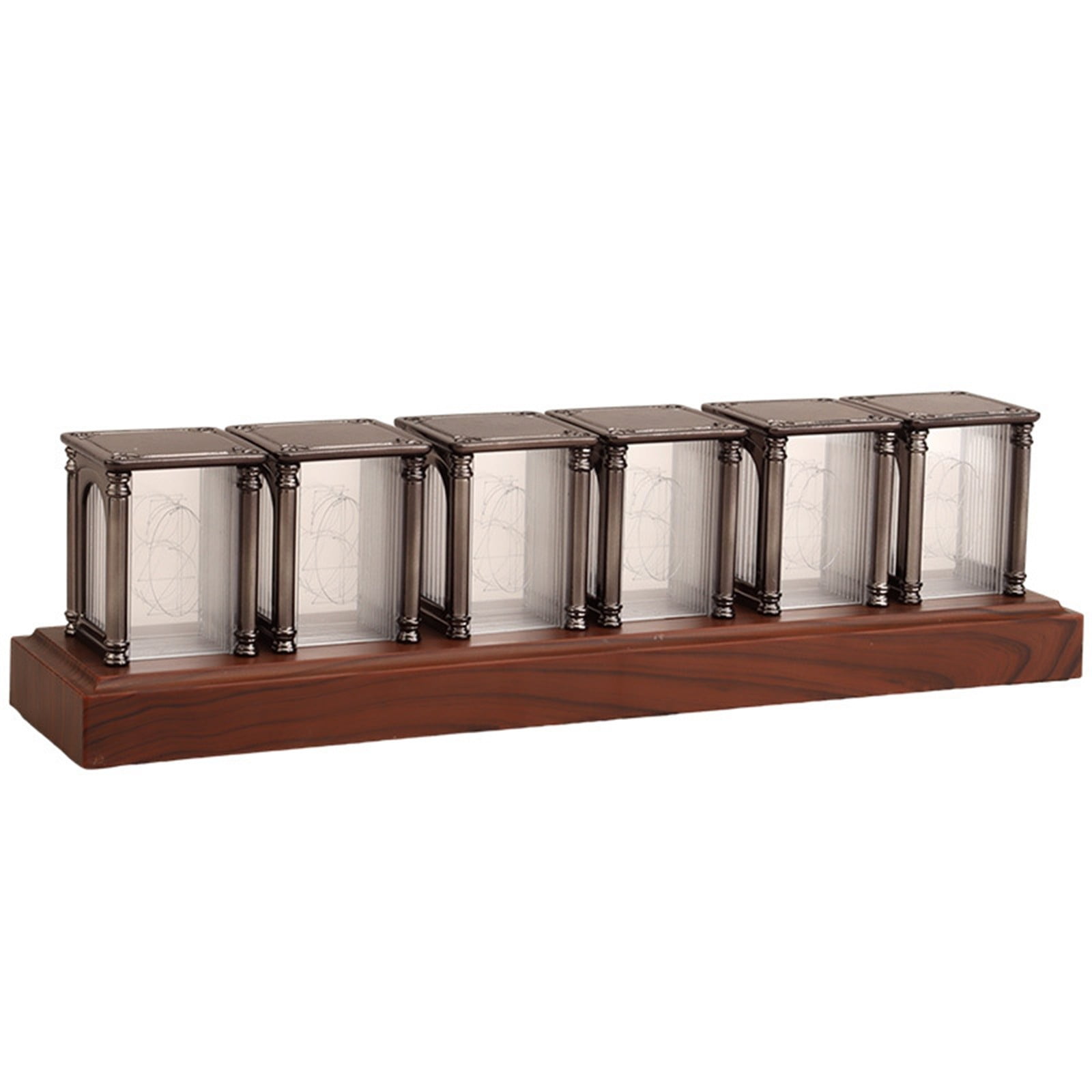 SGJHEQ High RGB Nixie Tube Clock DIY Desktop Ornament For Gaming Room ...