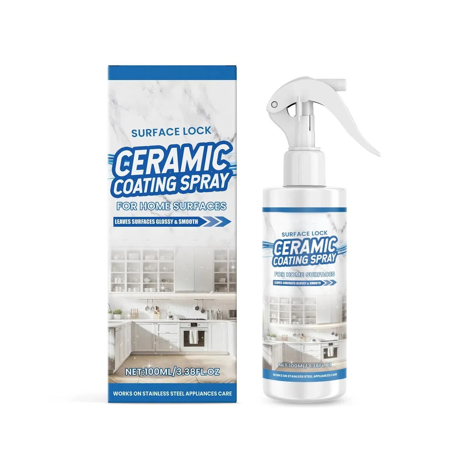 SGJHEQ Household Ceramic Coating Spray Indoor Tile Wax Dirt Cleaning ...