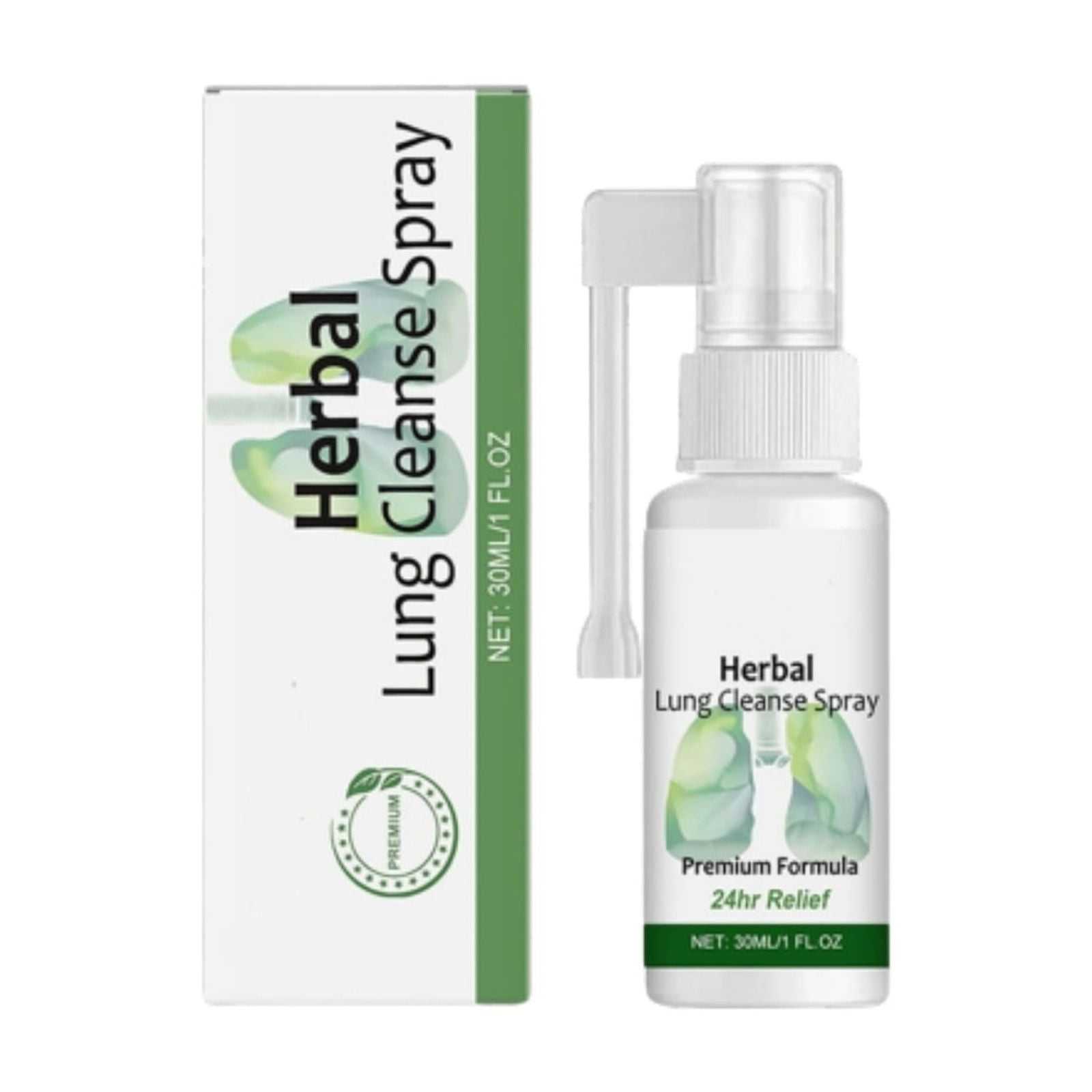 SGJHEQ Lung Cleansing Spray Leaf Extract Spray Lung Cleanse Spray Pure ...
