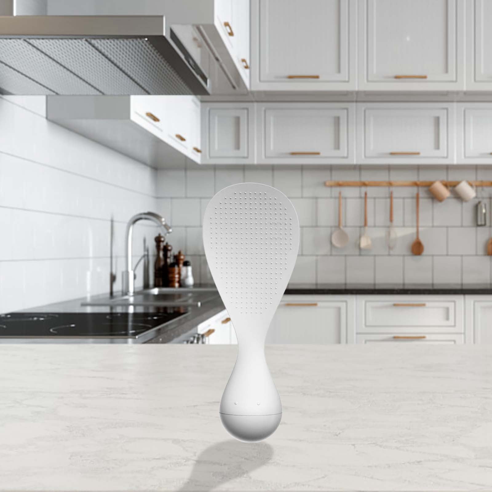 SGJHEQ Non Stick Spoon Rice With Design For Easy Serving And Storage ...