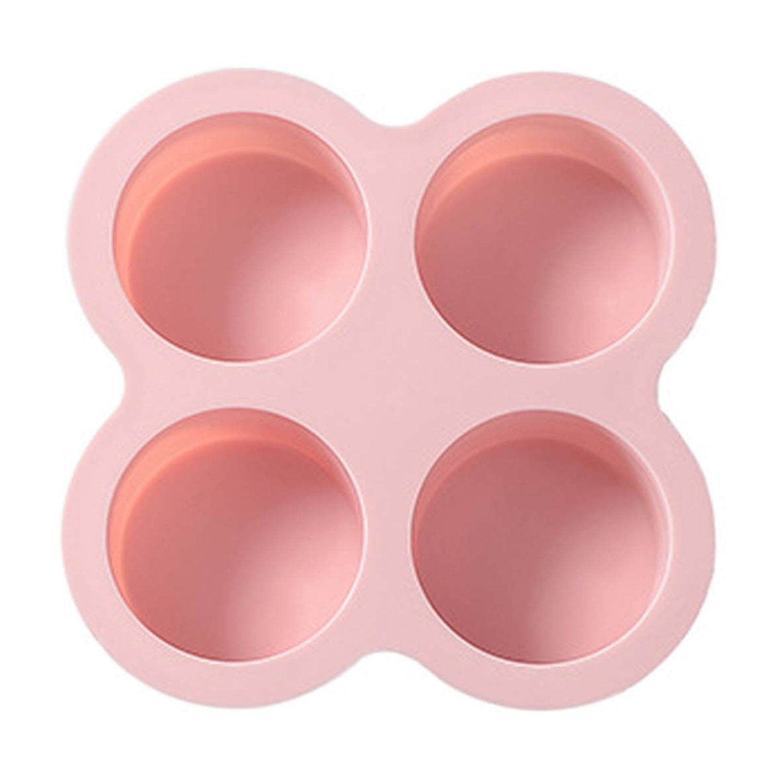 SGJHEQ Silicone Baking For Four Connected Cylinder Cakes Versatile ...