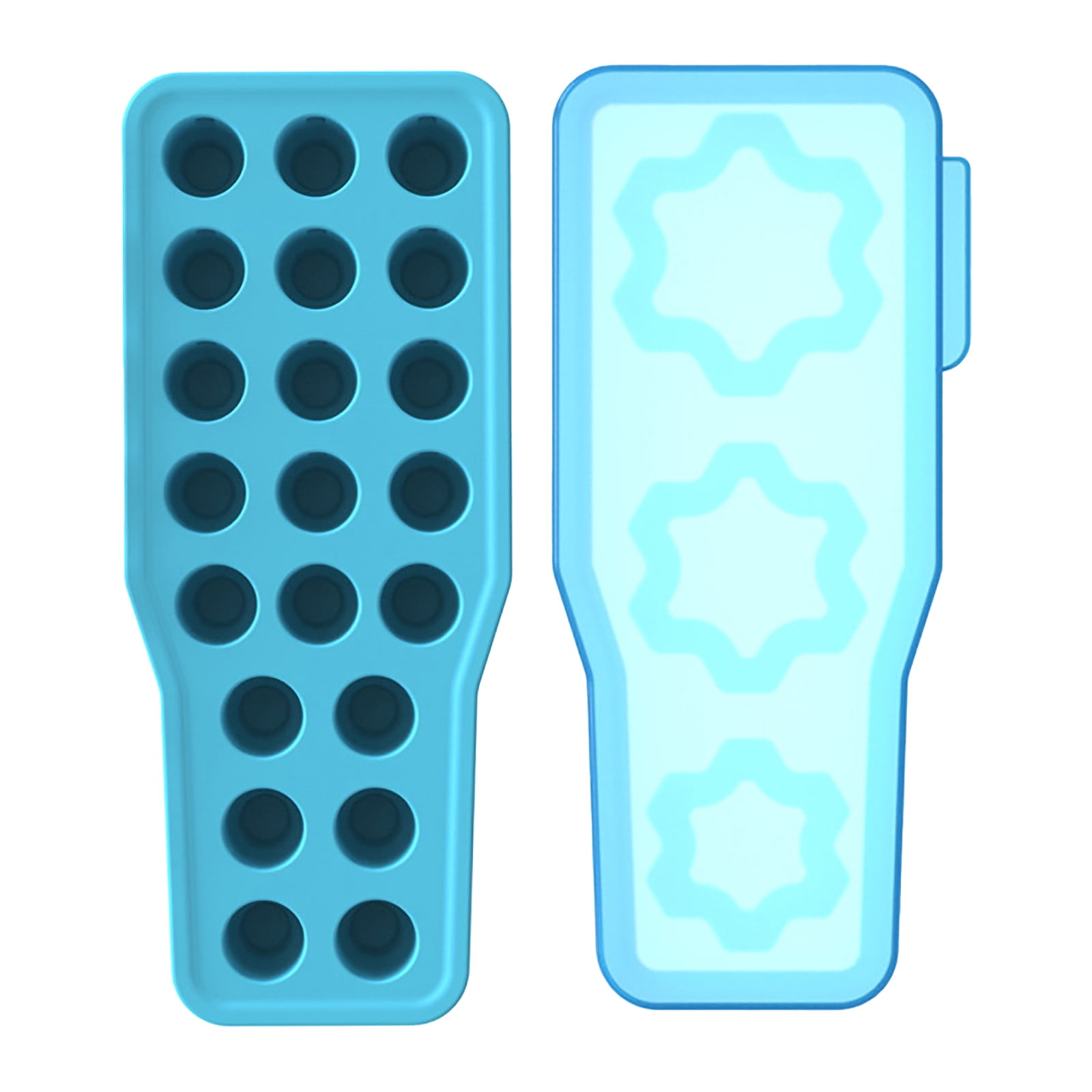 SGJHEQ Silicone Small Trays With Lid New Ice Maker Trays For Freezer ...