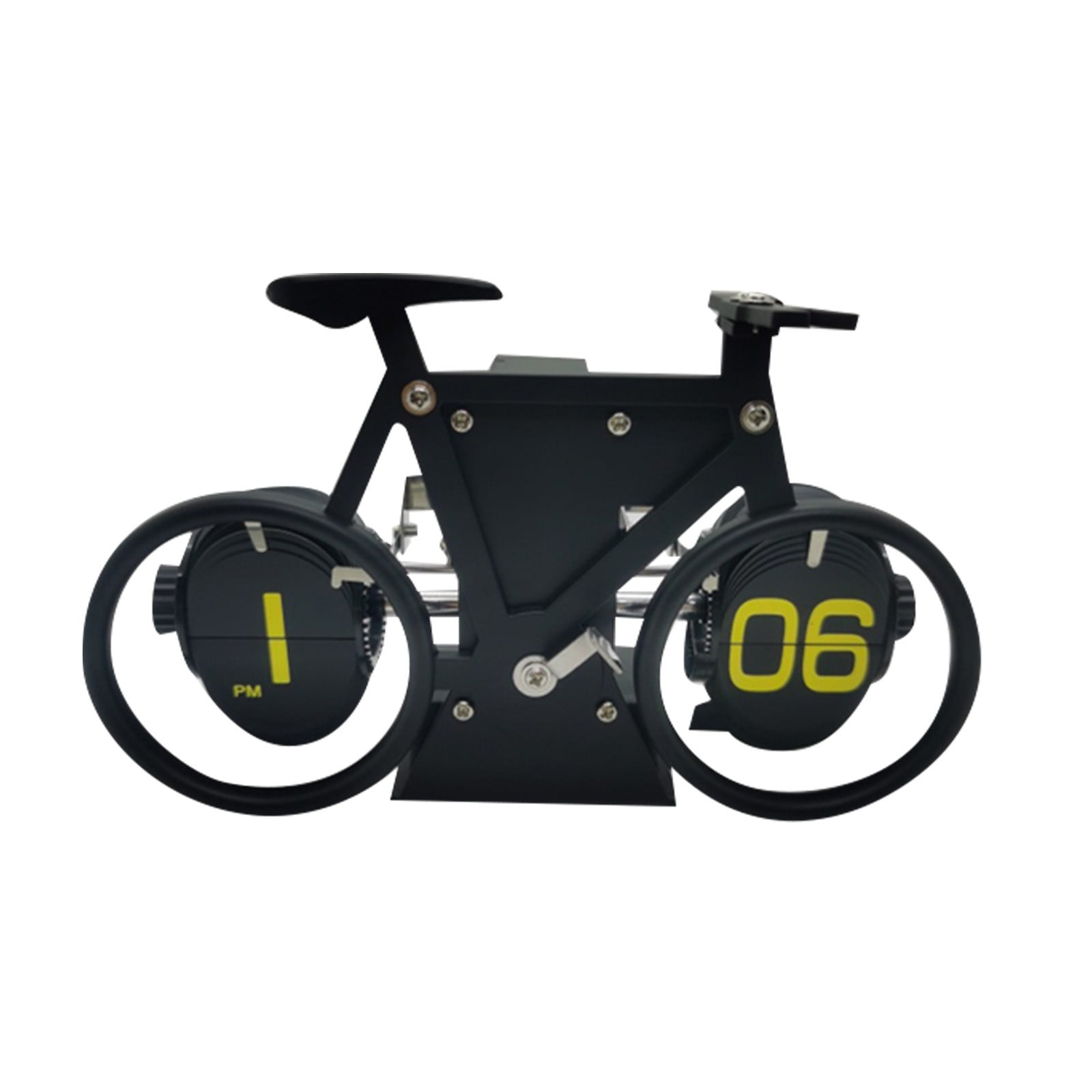 SGJHEQ And Wonderfully Carved Flip Clock Style Desktop Flip Clock Home ...