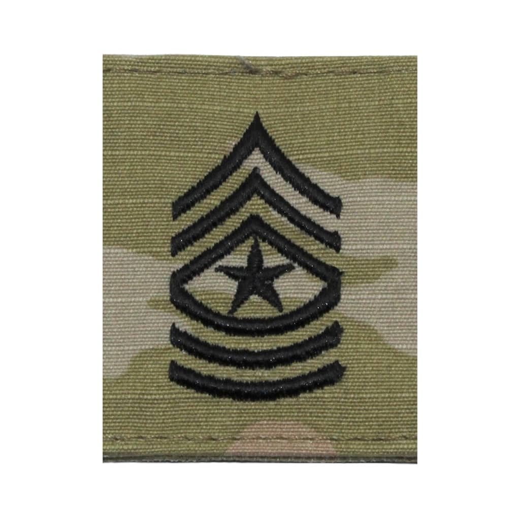 SGM Sergeant Major Rank OCP Gore-Tex Slide-On Patch - Walmart.com