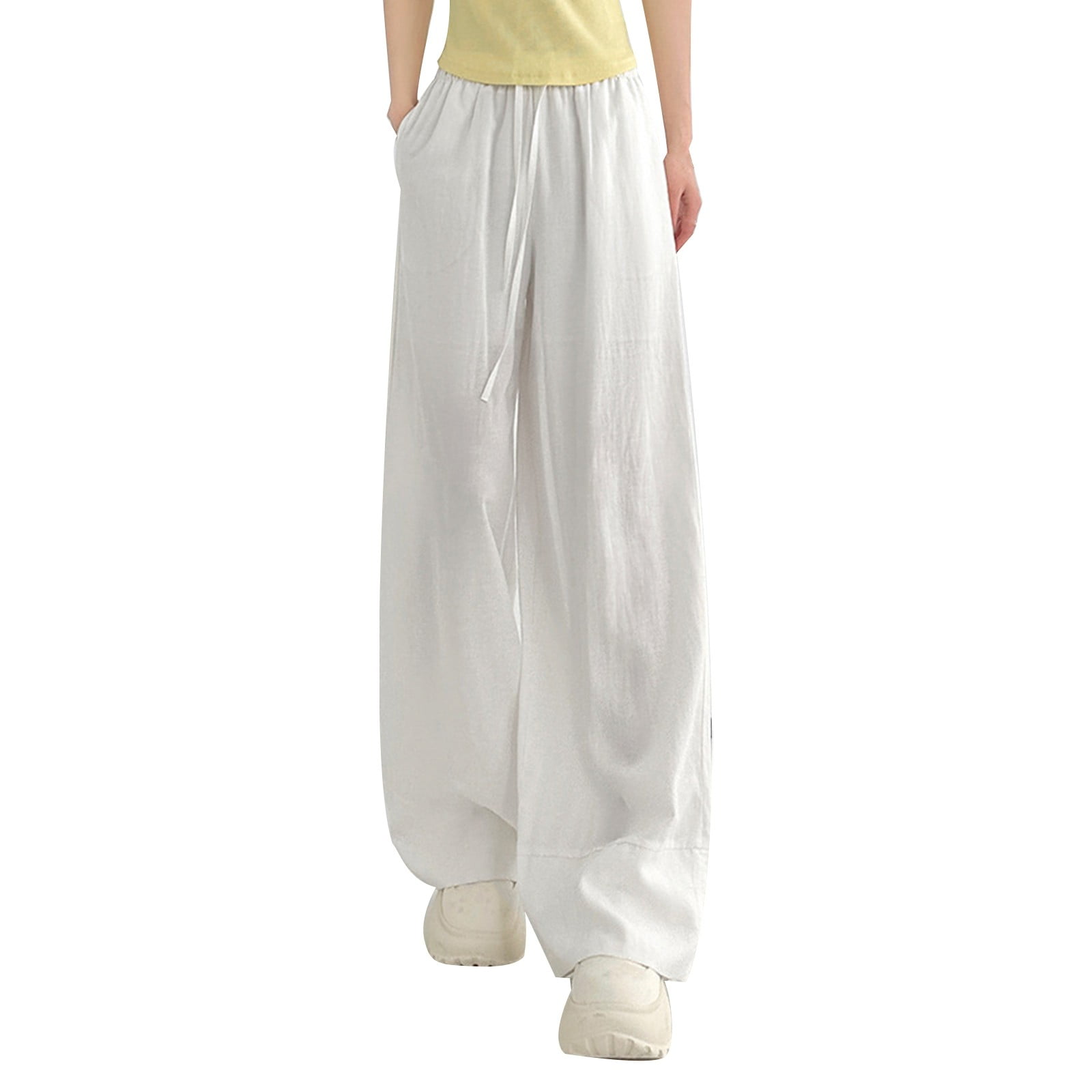 SGMVNU Girls Pants Straight Leg Wide Fit Casual Everyday For Teens 10 ...