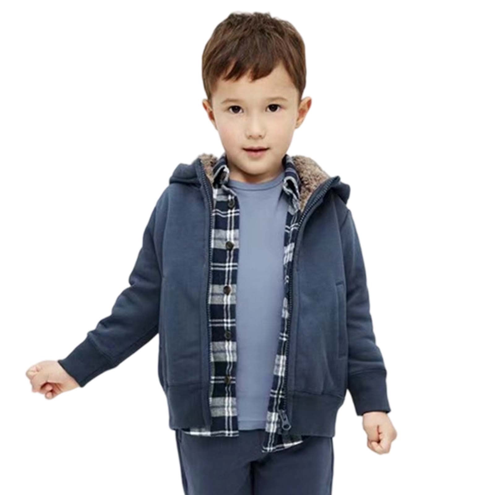 SGMVNU Winter Coats for Kids Winter Girls Jacket With Hood Warm ...