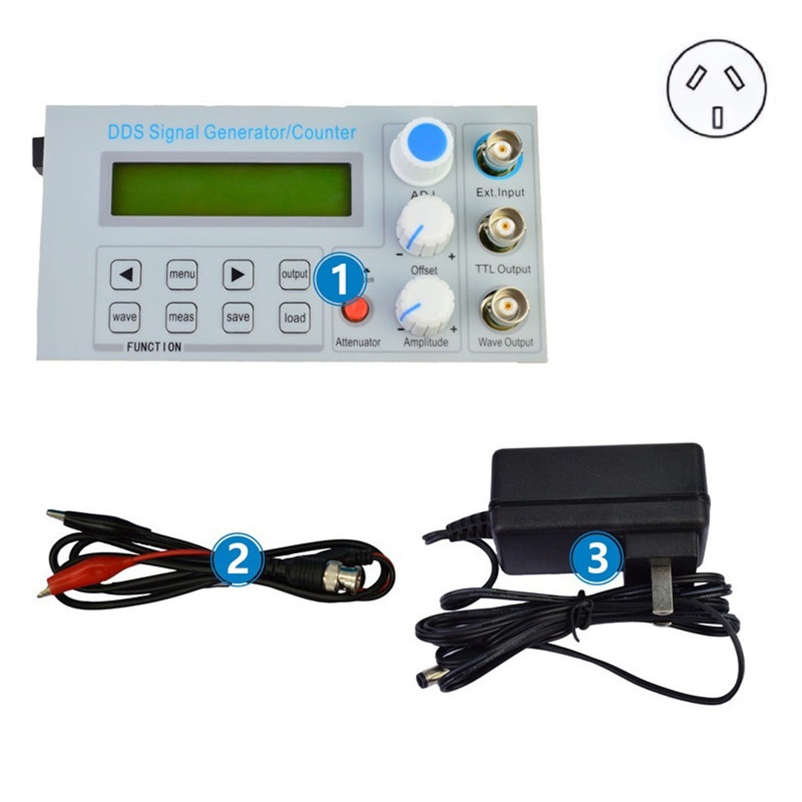 SGP1010S embedded panel DDS function signal generator frequency counter 10MHz - Walmart.com