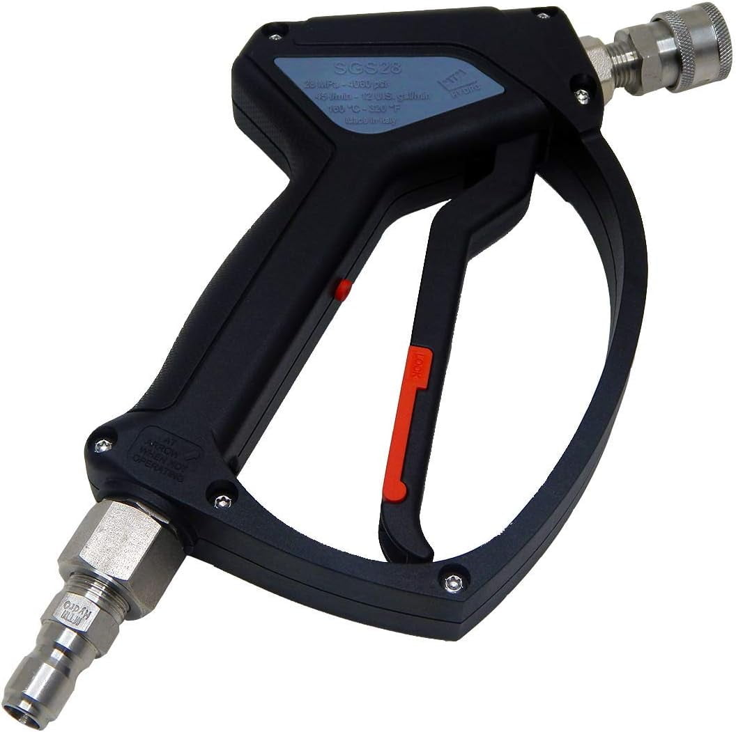 SGS28 Pressure Washer Trigger Gun with Installed Stainless Steel ...