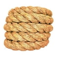 SGT KNOTS Twisted Manila Rope - Natural 3 Strand Fiber Hemp Rope for ...