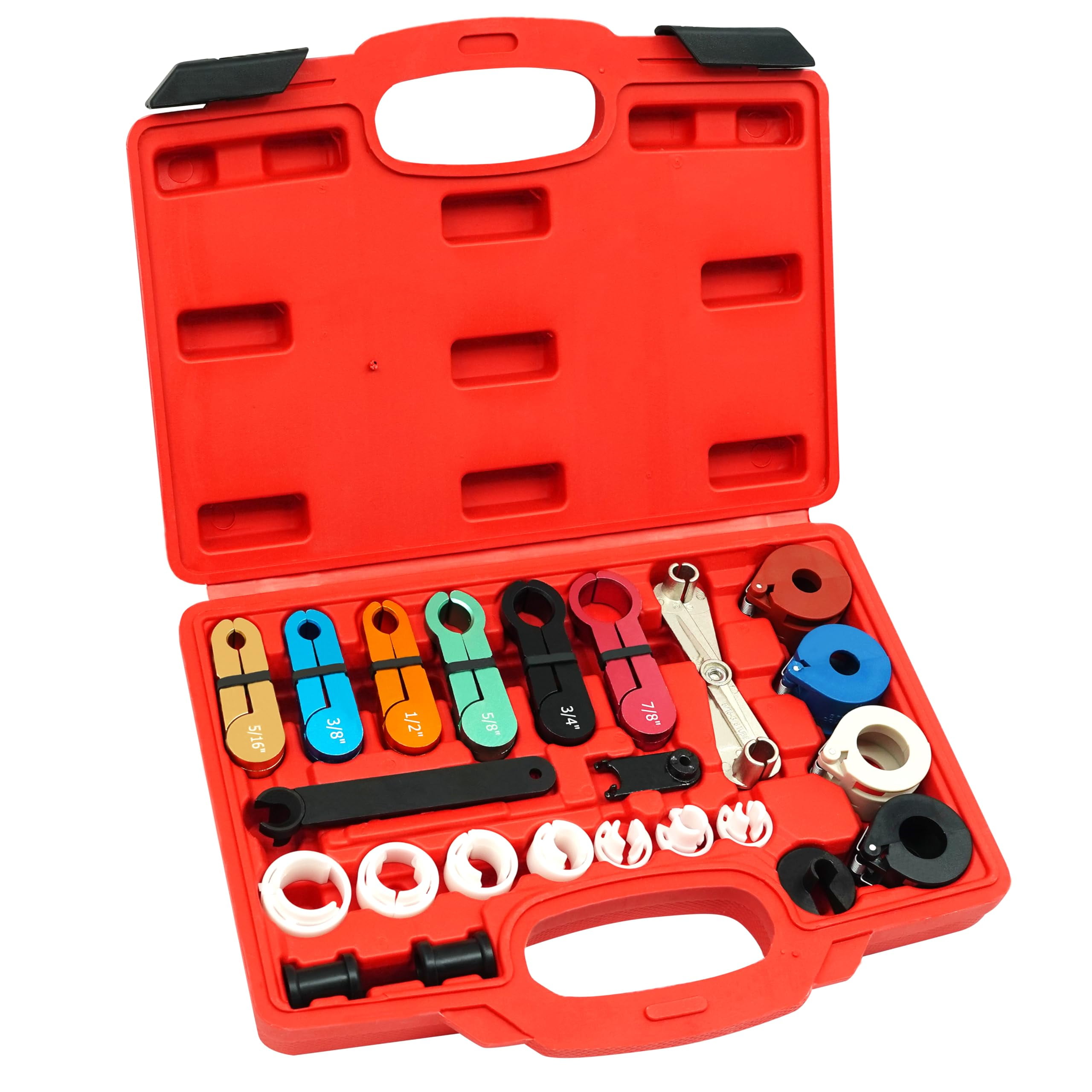 SGT Master Quick Disconnect Tool Set,22pc Line Disconnect Tool Kit for A/C Fuel & Transmission ...