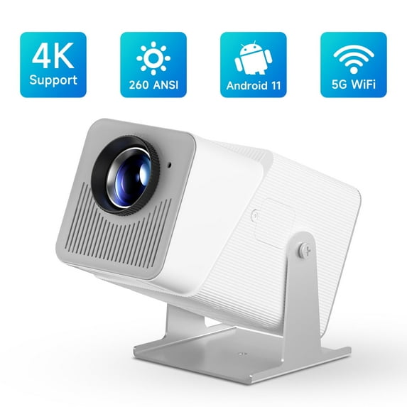 SGV X9 Pico Projector 720p LED 180 ° Rotatable Lens 260ANSI 30-220 Wi ...