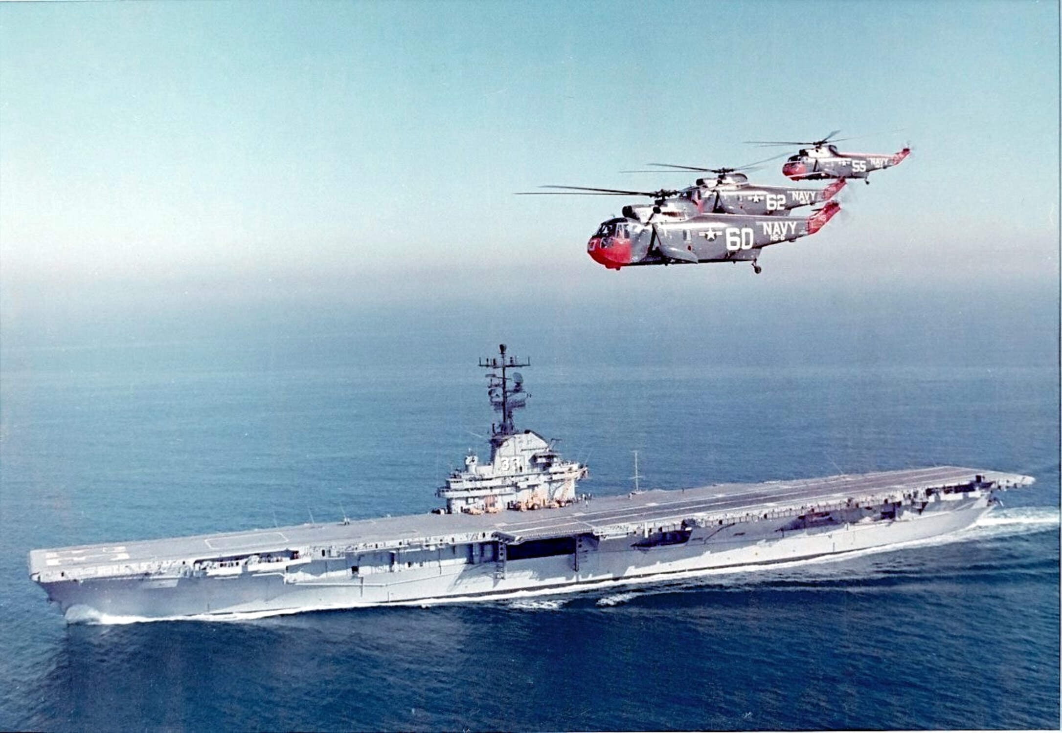 SH-3a Sea Kings USS Kearsarge GLOSSY POSTER PICTURE PHOTO PRINT BANNER ...