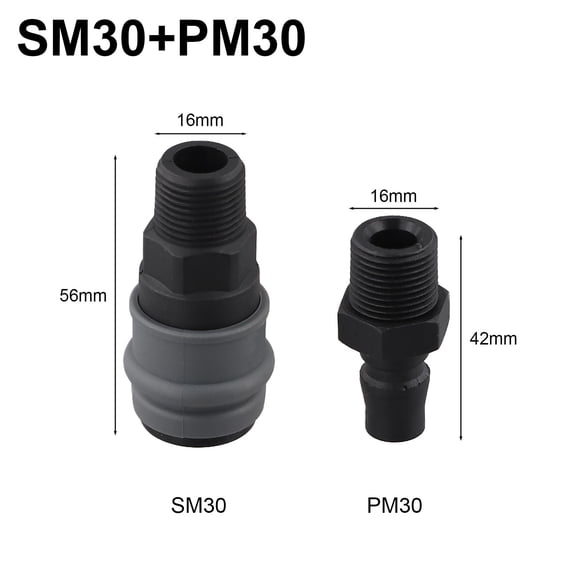Sh+Ph Self-Sealing Valve Pneumatic Connectors Pneumatic Fittings Sp+Pp ...