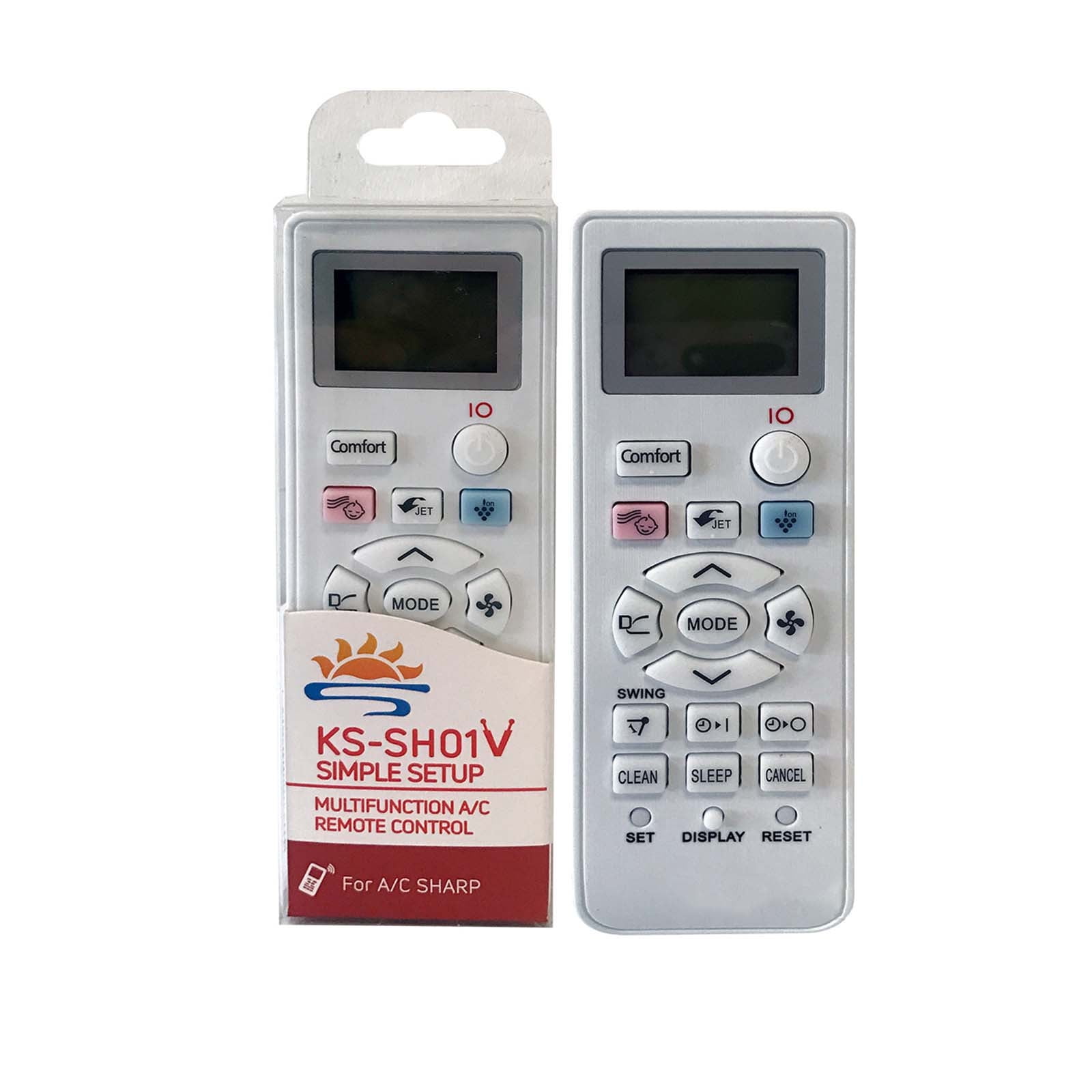 SH01V Universal Remote Control for Air Conditioners Full Function ...