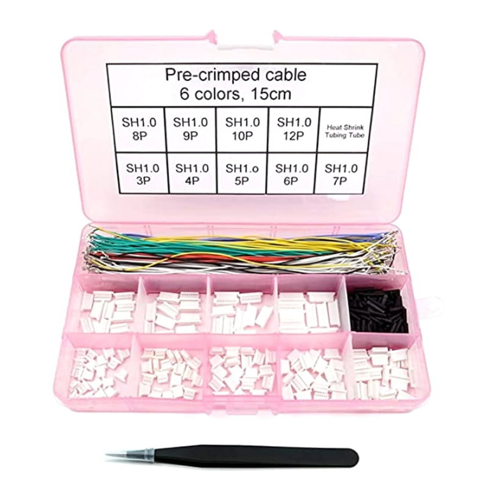 SH1.0 Connectors and Pre-Crimped Cables SH1.0mm for FPV Drone Flight ...