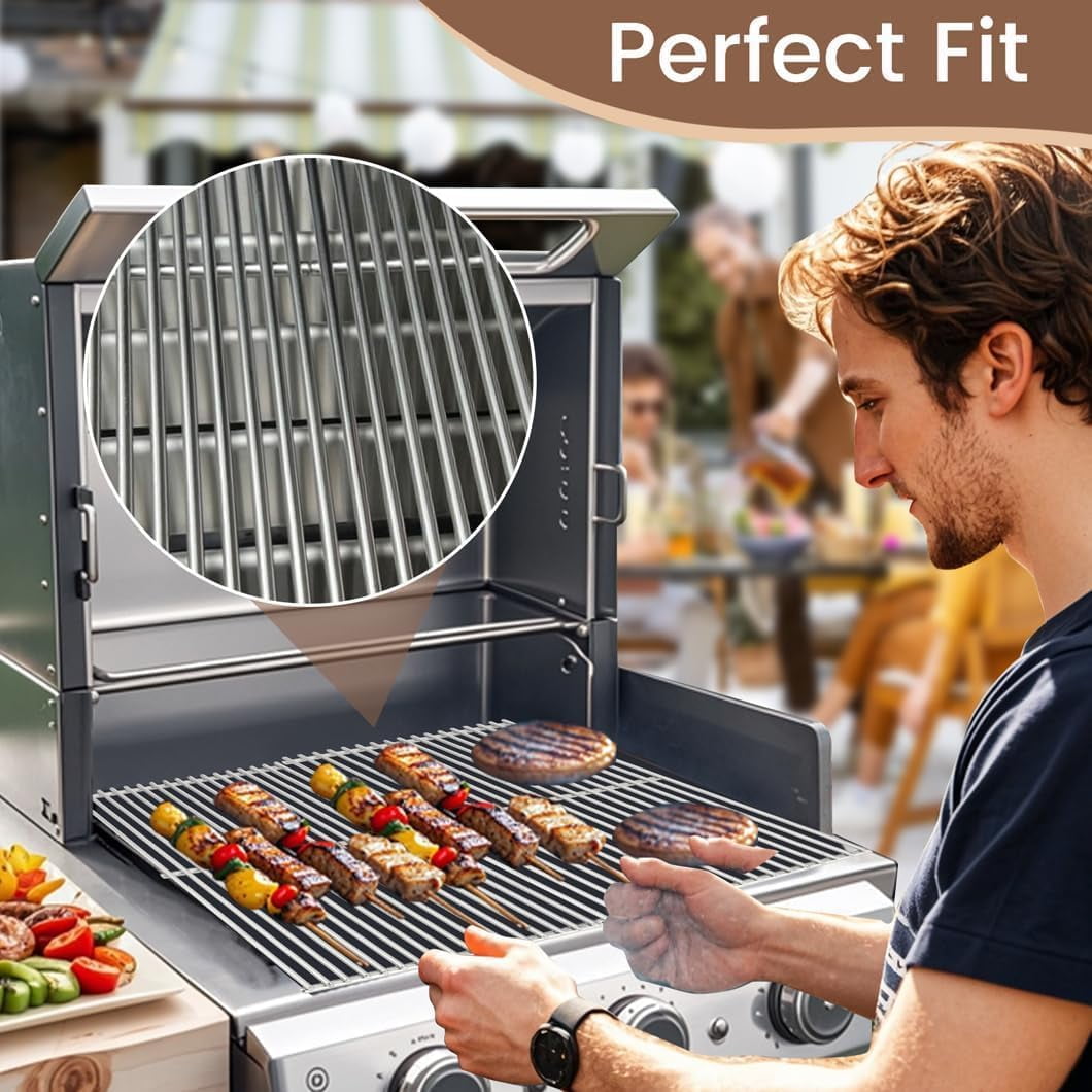 SH2Z (2-Pack) Stainless Steel Grill Cooking Grate for Pit Boss 820 ...