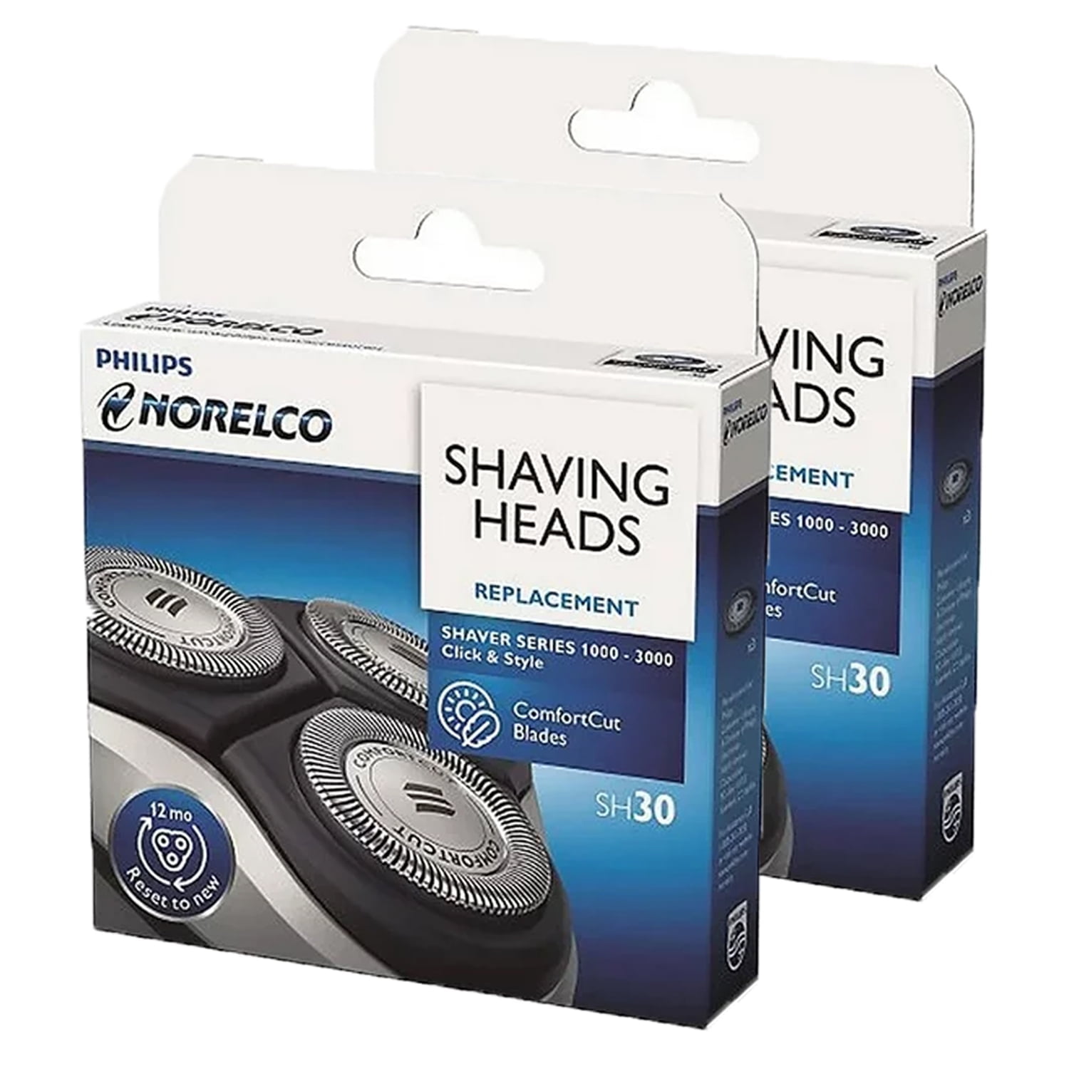 SH30 Replacement Blades for Philips Series 3000 Electric Shavers，SH30/52，6-Pack - Walmart.com