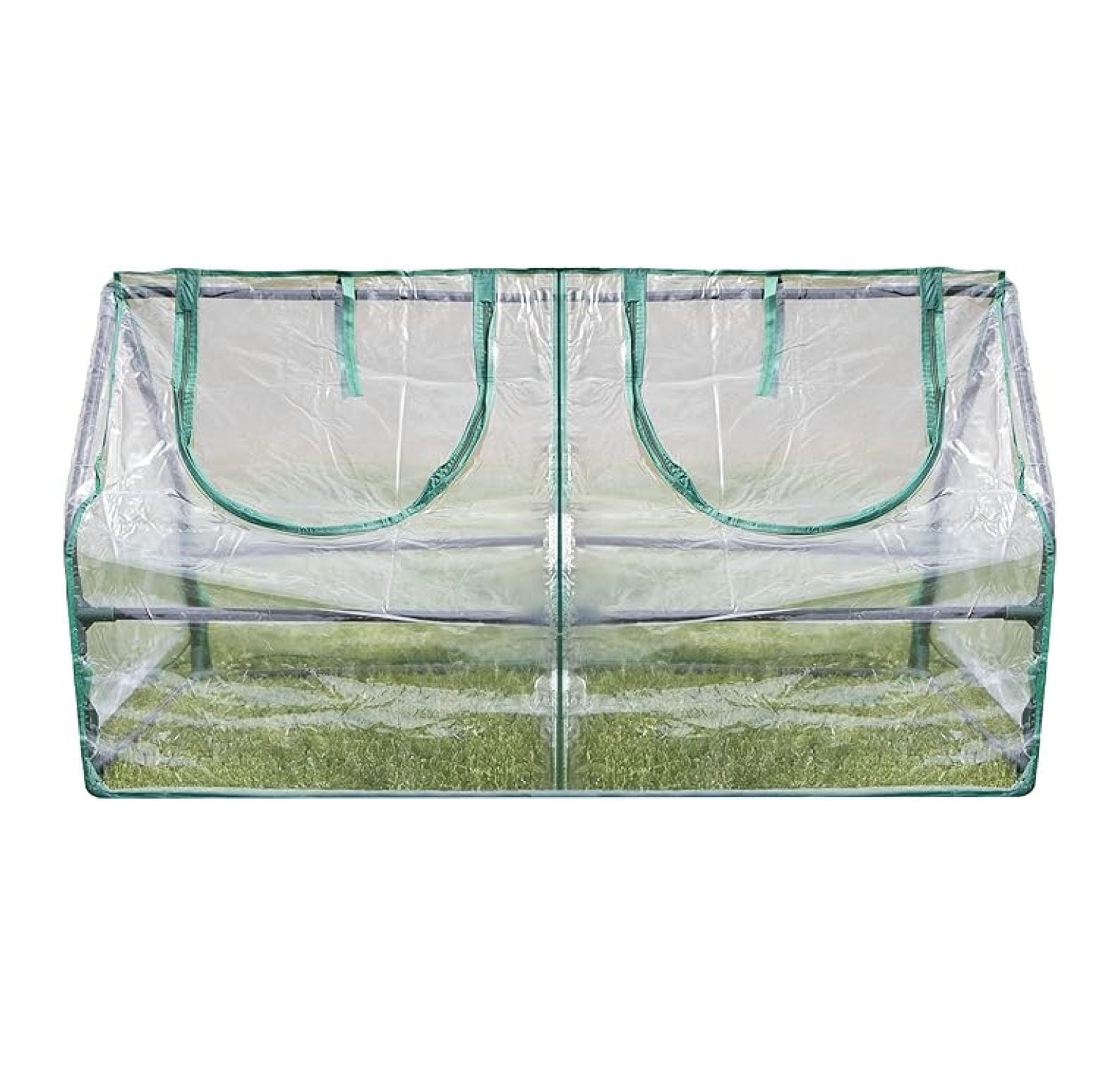 SH3212A Garden Cold Frame Greenhouse Cloche for Easy Access Protected ...