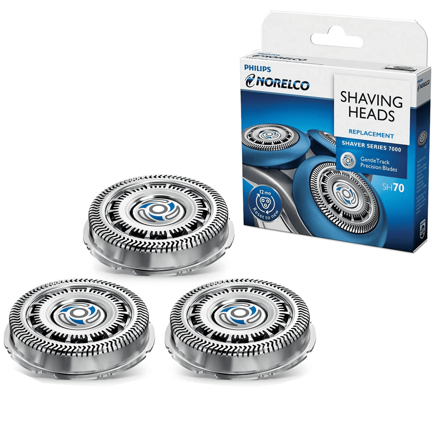 SH70/52 Shaving Heads compatible with Philips Shaver Series 5000 ...