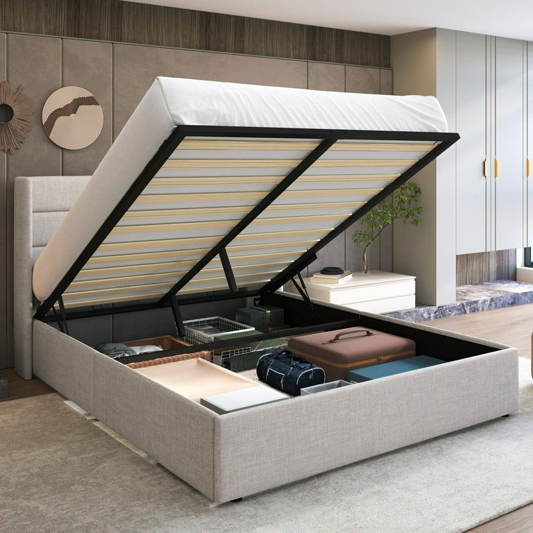 Hydraulic Lift Bed Frame